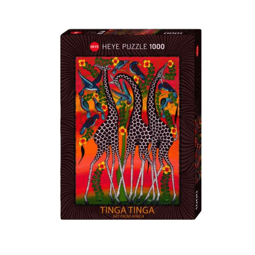 PUZZLE 1000 PCES GIRAFES TINGA sur la boutique Art & Jeux